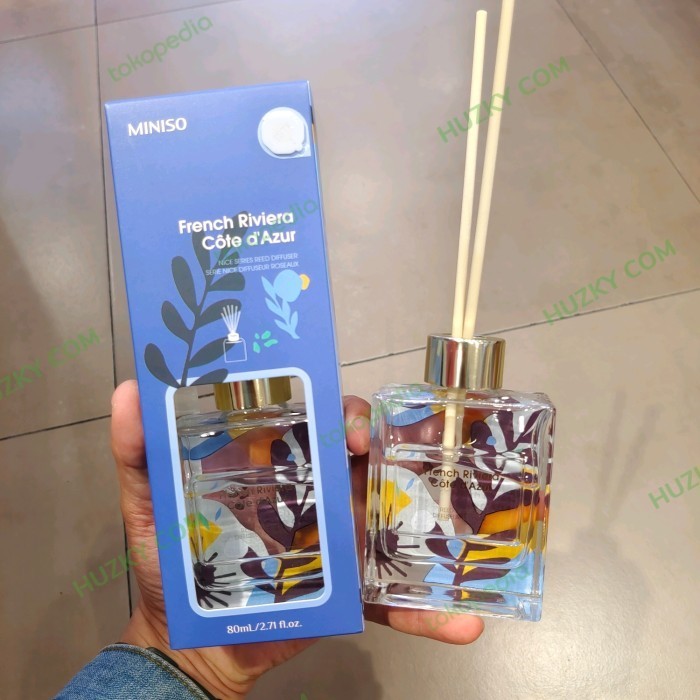 Jual Miniso Nice Reed Diffuser French Riviera, Window Sunset, Chord ...