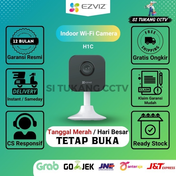 Jual Ezviz H1C 2Mp Smart Home Ip Camera Cctv Indoor | Shopee Indonesia
