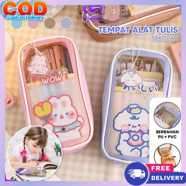 Jual Tempat Pensil Aesthetic Pencil Case Cewek Cowok Aesthatic Dosgrip ...