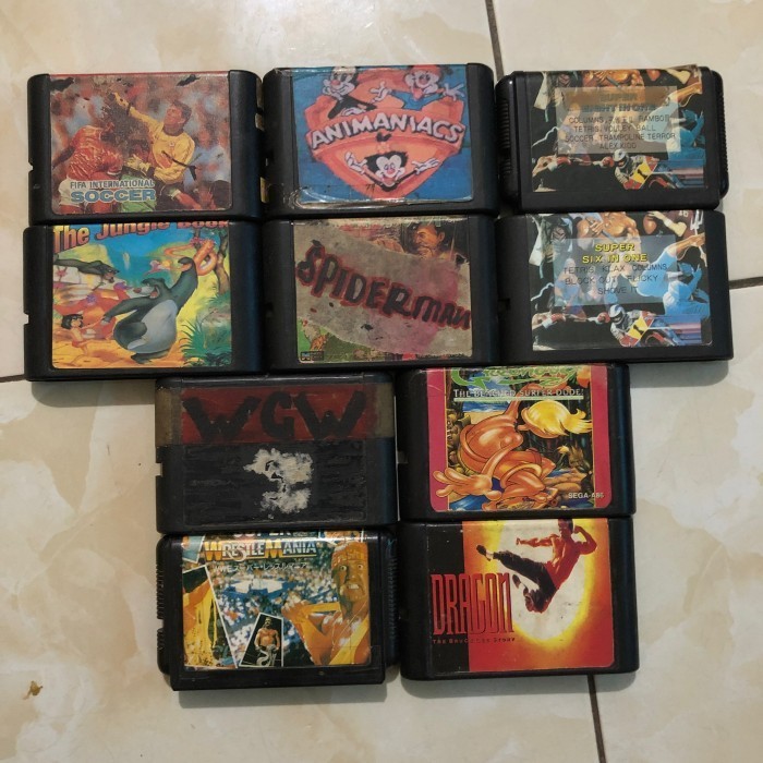 Jual [SHR] kaset bootleg sega md mega drive vol 1 | Shopee Indonesia