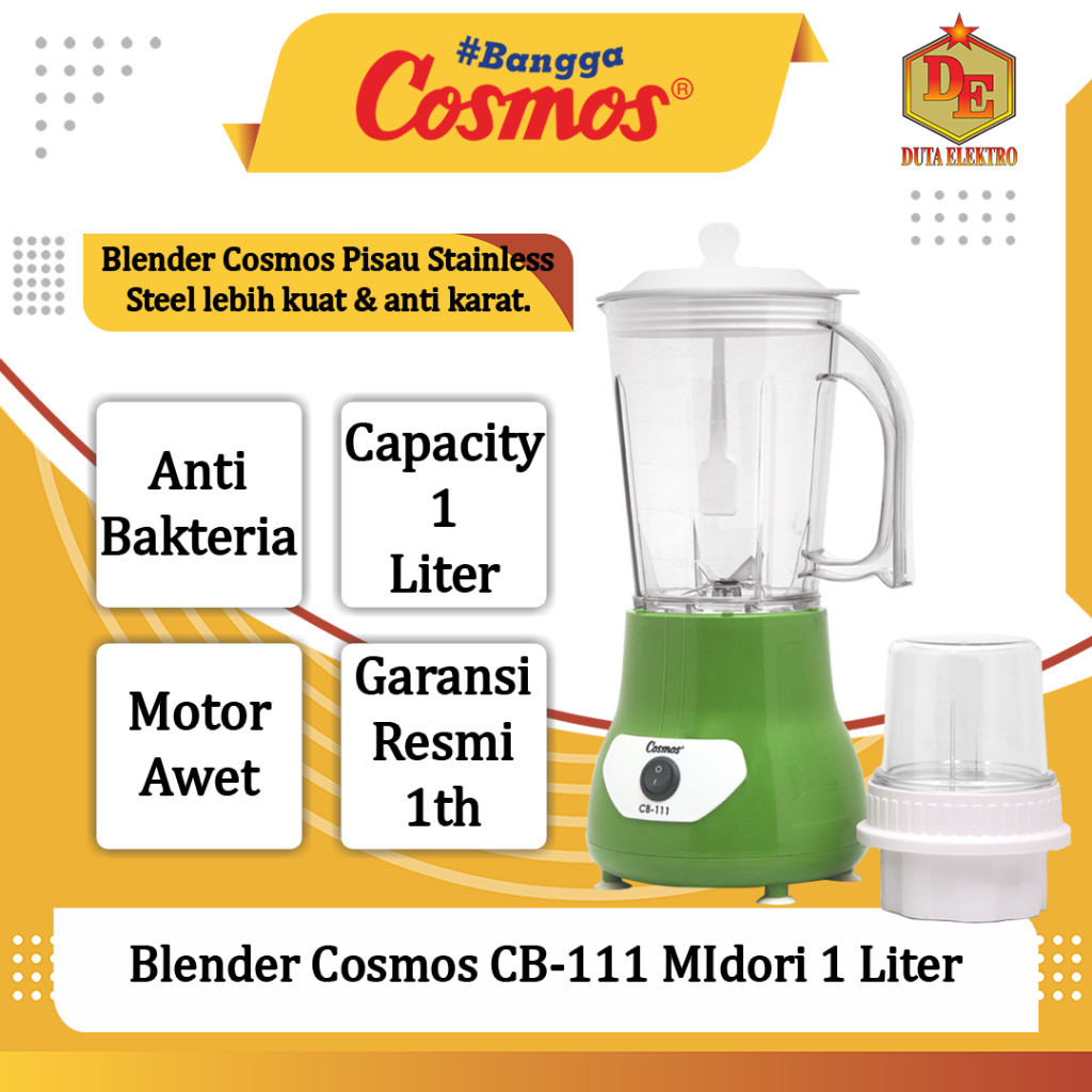 Jual Blender Cosmos CB-111 MIdori 1 Liter | Shopee Indonesia