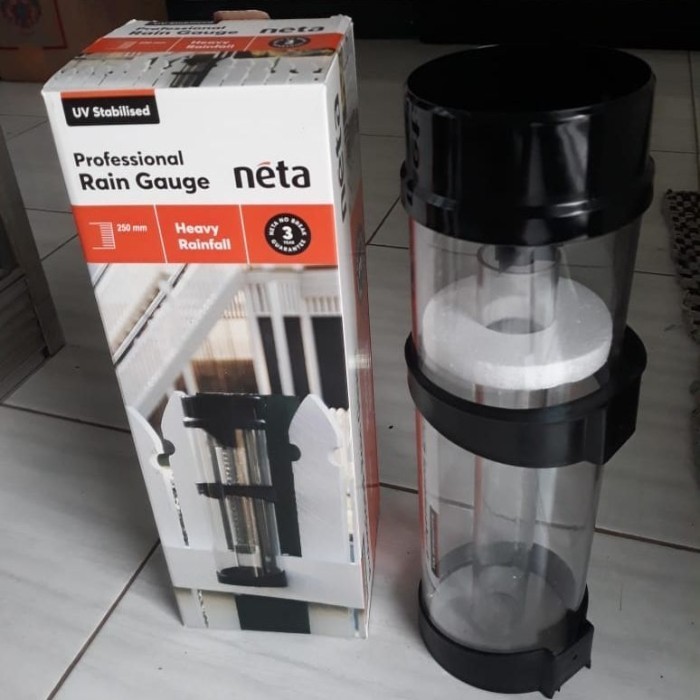 Jual Professional Rain Gauge Neta 250Mm / Alat Ukur Curah Hujan Bahan Mika | Shopee Indonesia