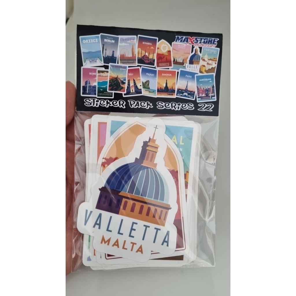 Jual sticker koper rimowa / sticker eropa / eropa sticker / europe ...