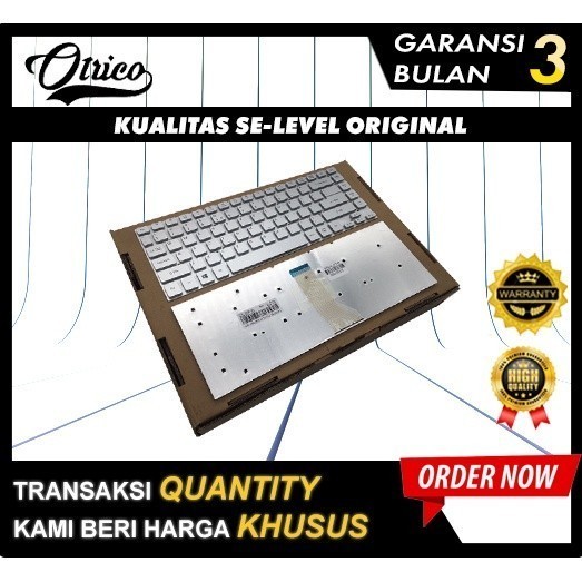 Jual Keyboard Acer Aspire E1-422G 4755 4750 3830 4830 E1-470 Silver ...