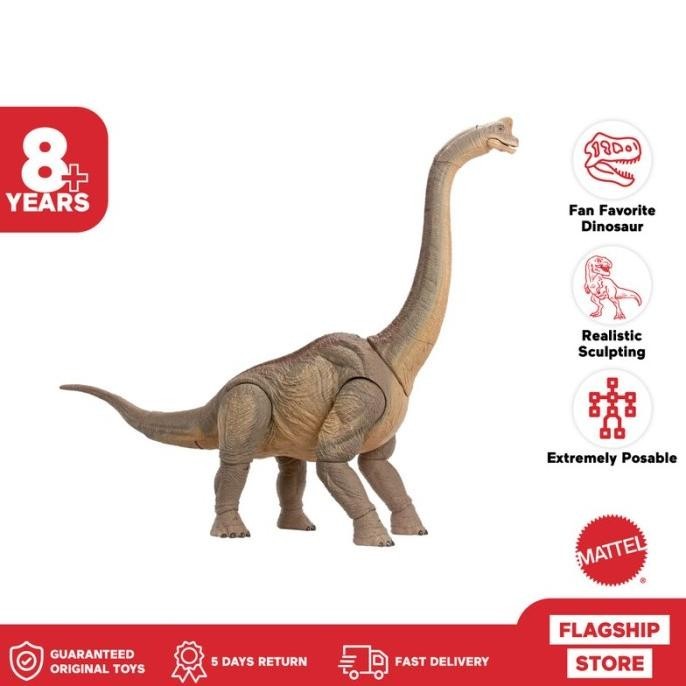 Jual Jurassic World Hammond Collection Brachiosaurus - Mainan Action ...