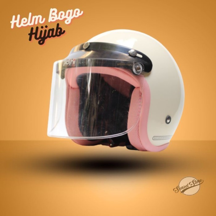 Jual HELM HELEM BOGO HIJAB WANITA CEWEK DEWASA TERBARU LUS | Shopee ...