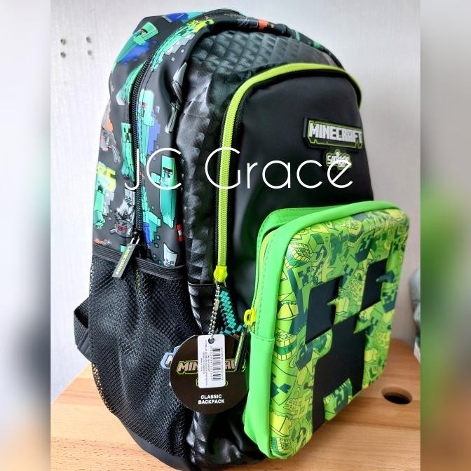 Jual Smiggle Minecraft Classic Backpack Bag Tas Sekolah Smiggle ...