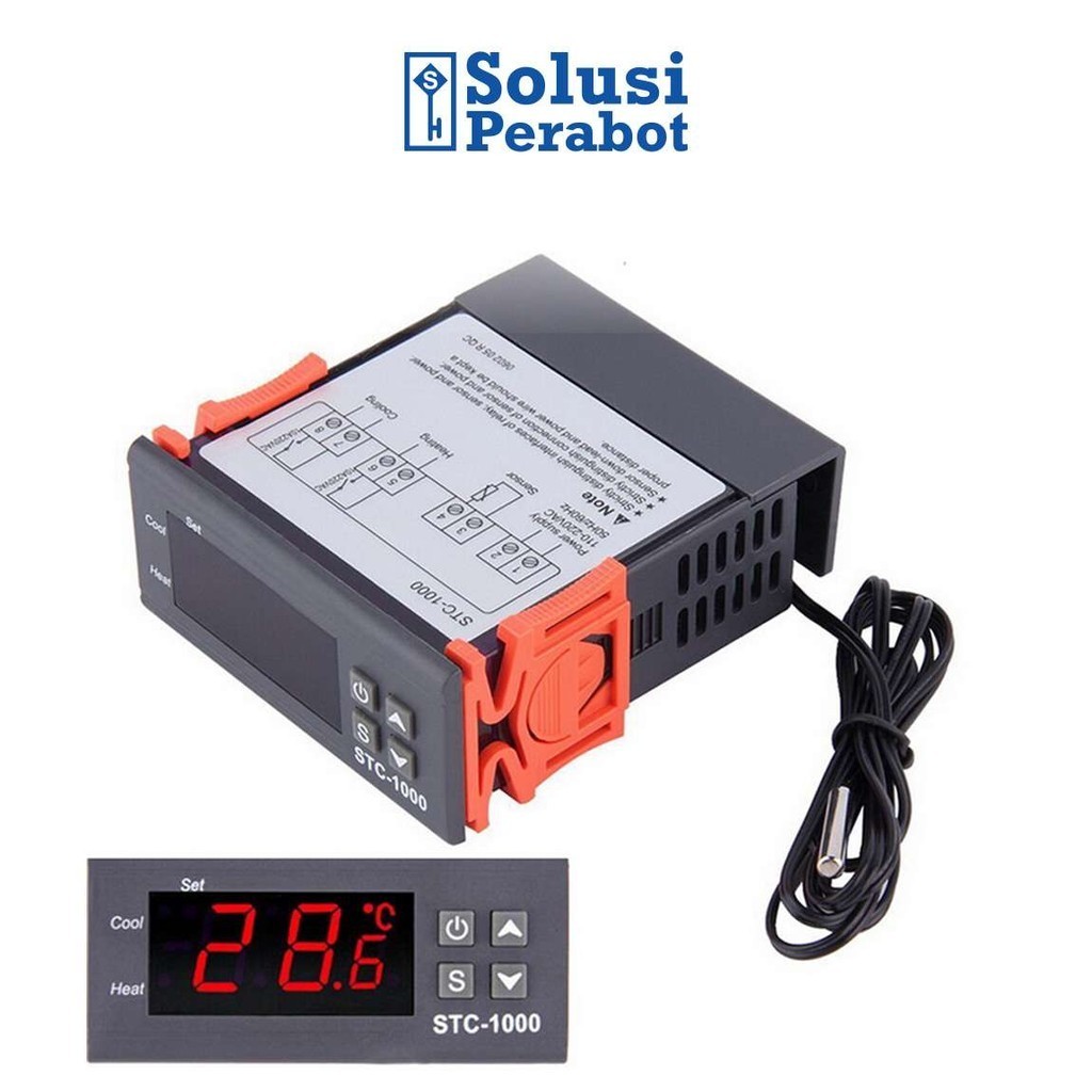 Jual Termostat Digital STC-1000 SP / Thermostat Control Temperatur / Mesin Tetas Pengatur Suhu ...