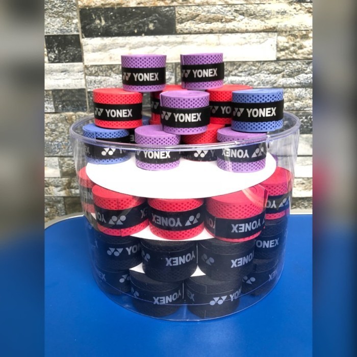 Jual ISI 60PCS- 1 grip raket badminton karet yonex bulat | Shopee Indonesia