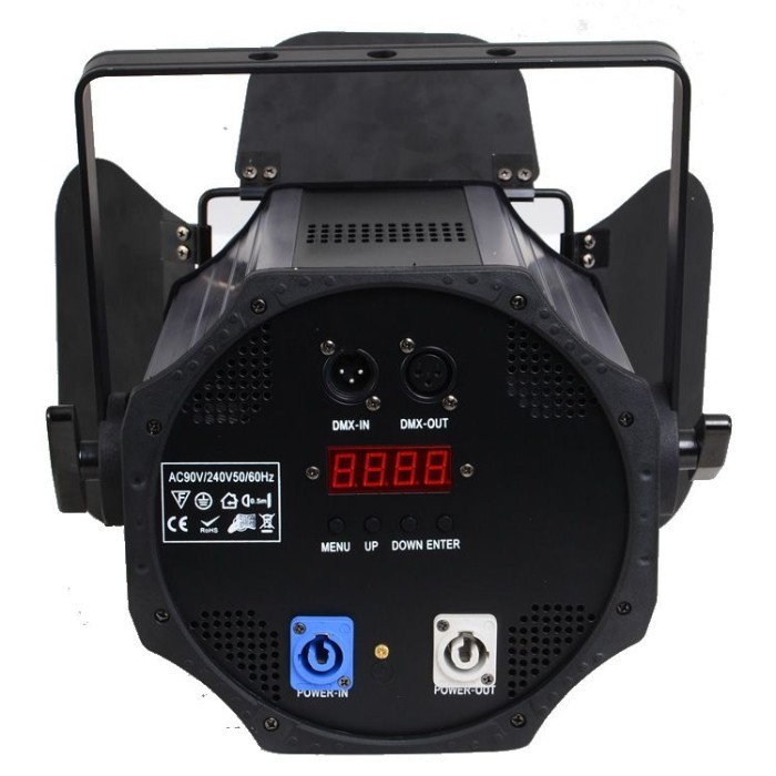 Jual Lampu Sorot Led Panggung Fresnel Rgbw 4 Warna Dasar 200Watt Ori ...