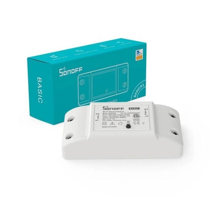 Jual sonoff wifi smart switch 220V 10A relay modul timer wireless sonof ...