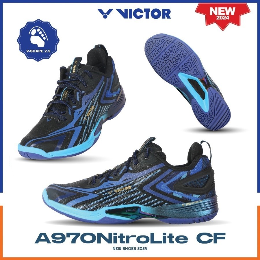 Jual New Limited Sepatu Badminton Victor A 970 / A-970/ A970 Nitrolite ...