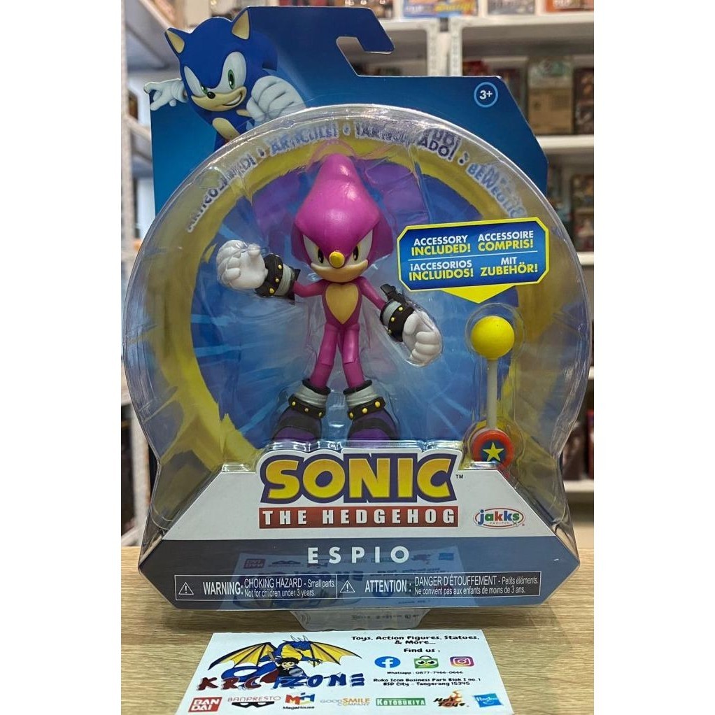 Jual JAKKS PACIFIC SONIC THE HEDGEHOG - ESPIO ACTION FIGURE NOT SHF FIGMA | Shopee Indonesia