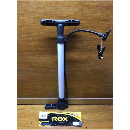 Jual air pump pompa la atau sepeda Portable ROX JC 210B | Shopee Indonesia