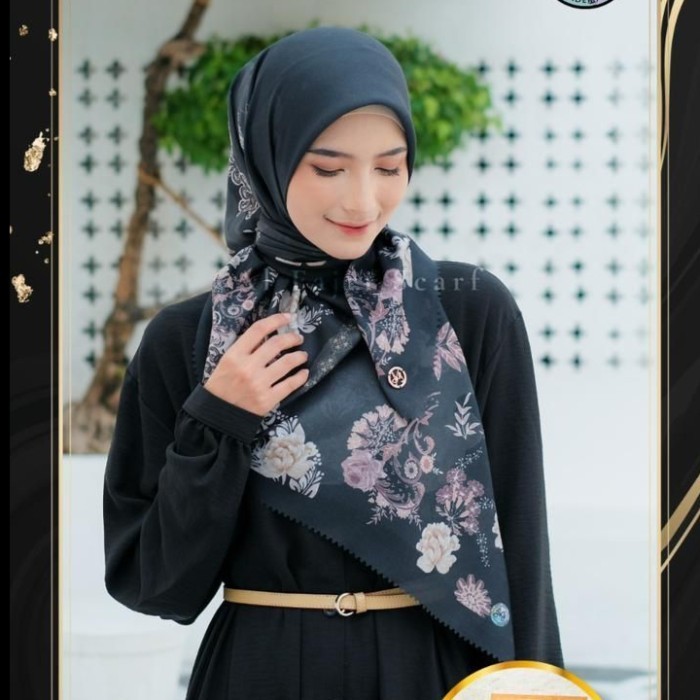 Jual (Kode-A-B-C) Hijab Motif Voal Digital By Umama Scarves Box ...
