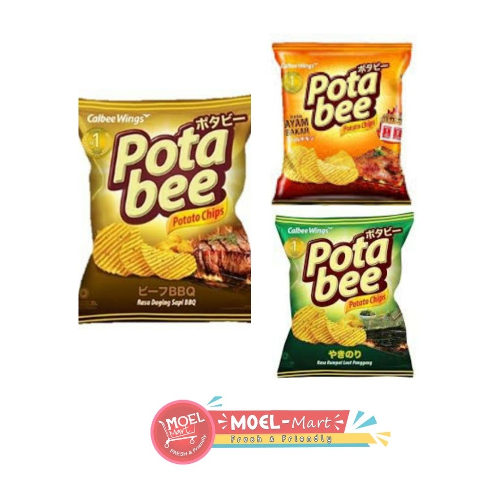 Jual POTABEE Potato chips 35GR | Shopee Indonesia