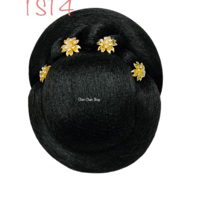 Jual Konde jawa modern/sanggul modern dengan aksesoris uk sedang ...