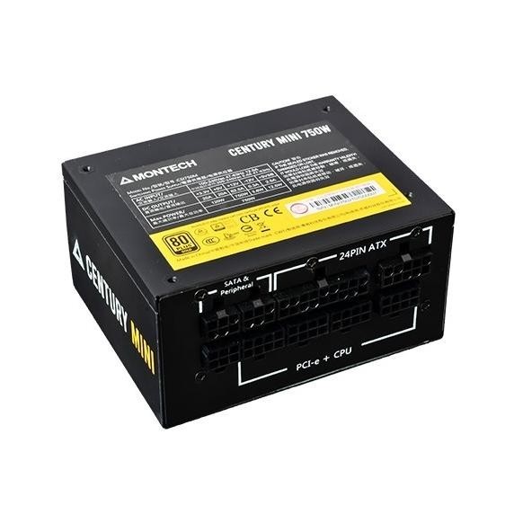 Jual Montech Century MINI 750 Watt Gold SFX PSU Mini ITX | Shopee Indonesia