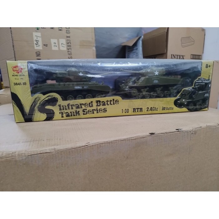 Jual Heng Long Infrared Battle Tank Series 3841 1/30 Scale 2.4Ghz ...