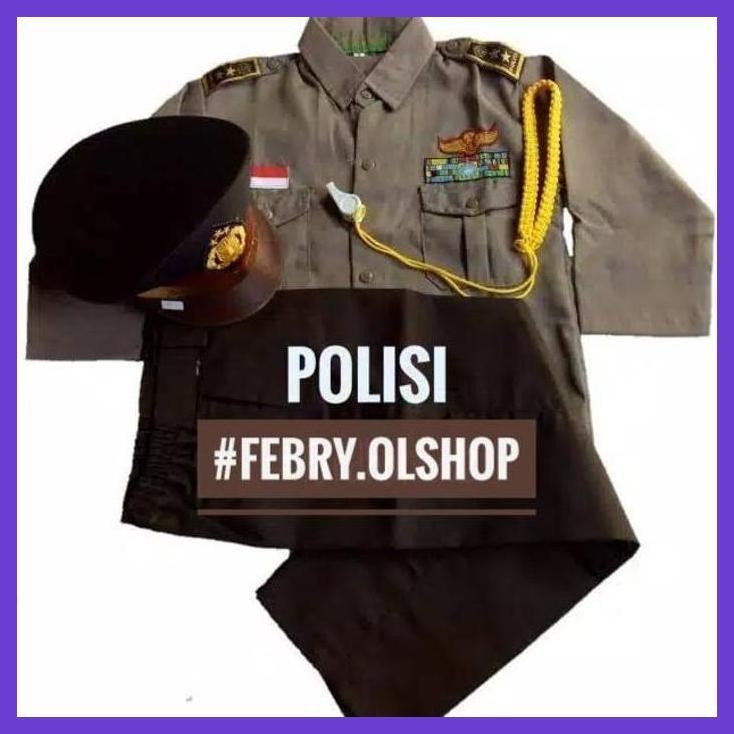 Jual New Baju Polisi Anak /Kostum Polisi Anak/Seragam Polisi | Shopee ...