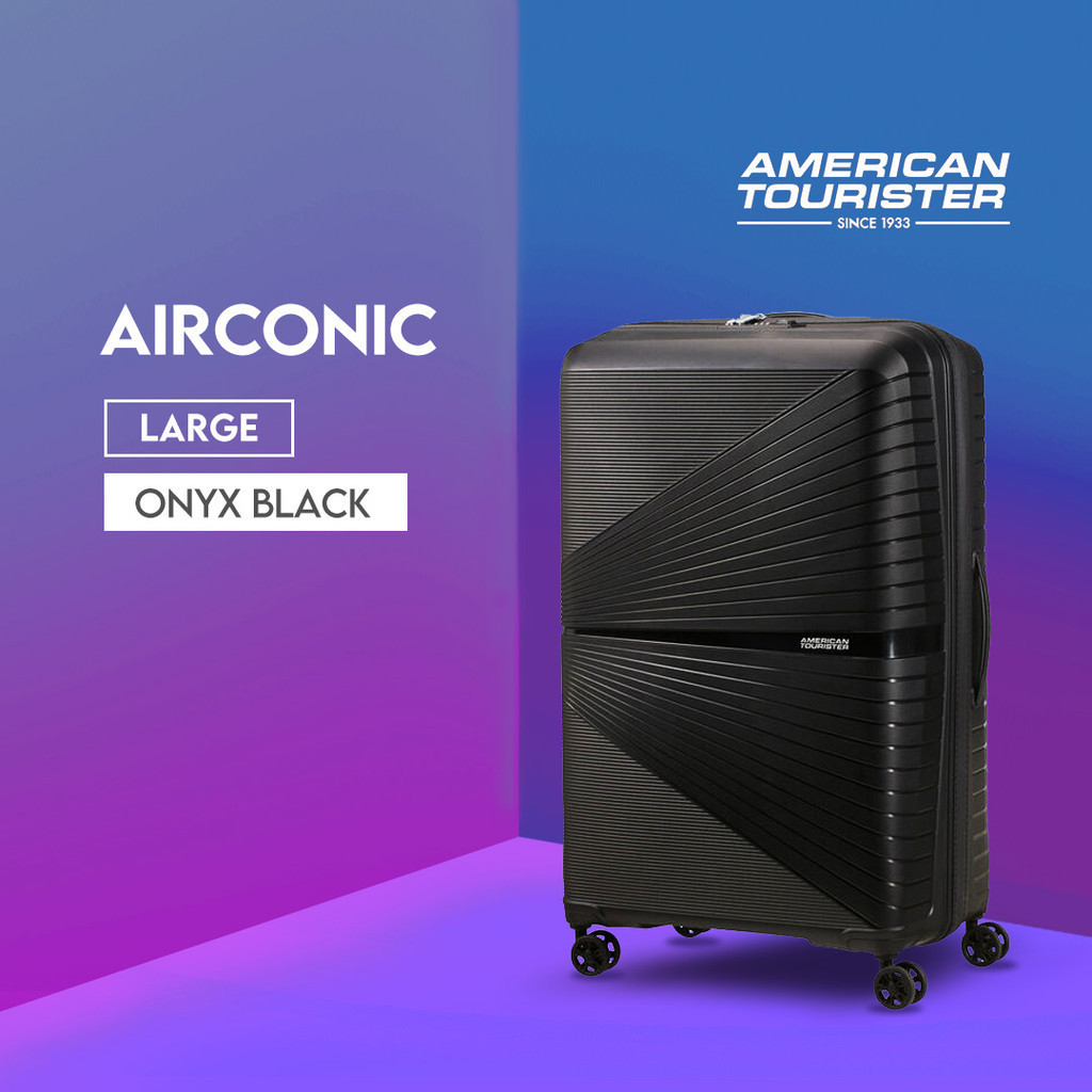 Jual American Tourister Koper Hardcase Airconic Large 28 Inch - Onyx ...