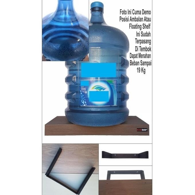 Jual 80x20x4cm Rak Dinding/Ambalan/Melayang/Floating Shelf MERK KINBAR ...