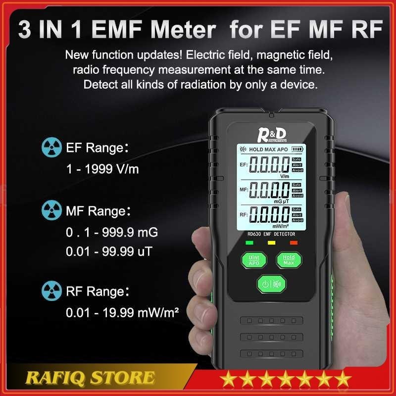 Jual R&D INSTRUMENTS Alat Deteksi Radiasi Elektromagnetik Portable - RD630 | Shopee Indonesia