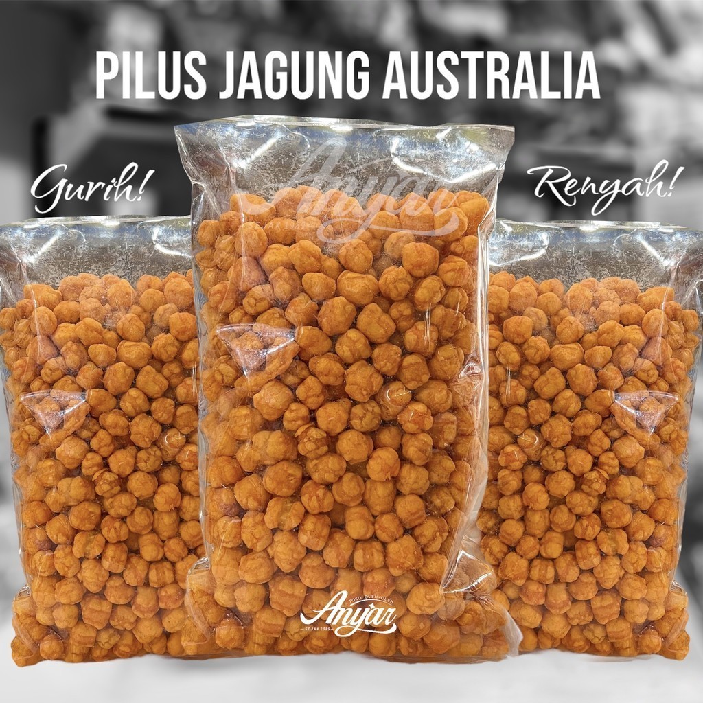 Jual PILUS JAGUNG AUSTRALIA / PILUS ARAB JAGUNG SIAP MAKAN | Shopee ...