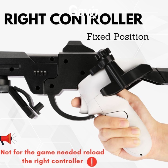 Jual Oculus Quest 2 1 Rifle Gunstock - Pistol Vr Extender Grip ...