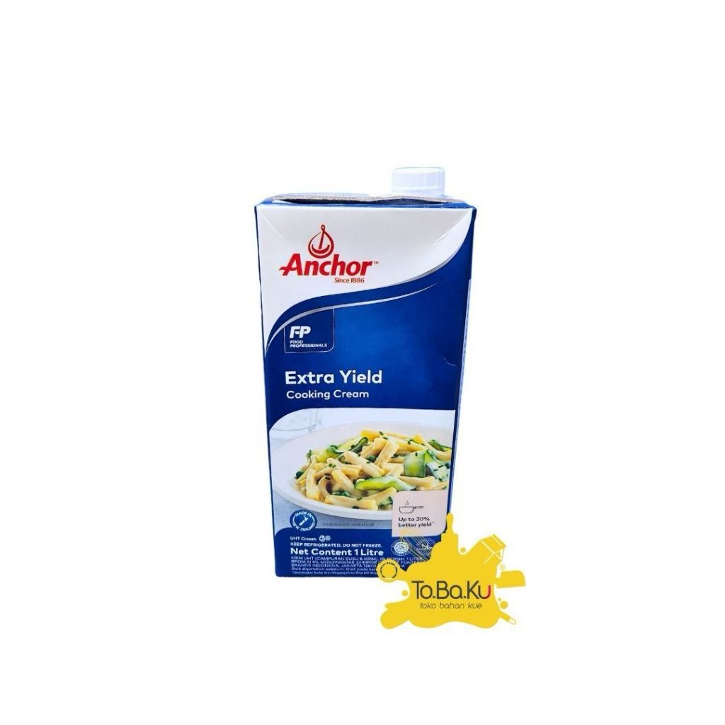 Jual Anchor Extra Yield Cooking Cream 1Liter | Shopee Indonesia