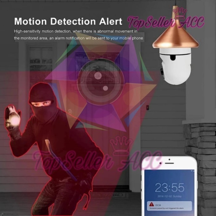 Jual Ip Camera Cctv Bohlam 8Mp V380Pro Ptz Speed Dome Mini Bisa Gerak | Shopee Indonesia