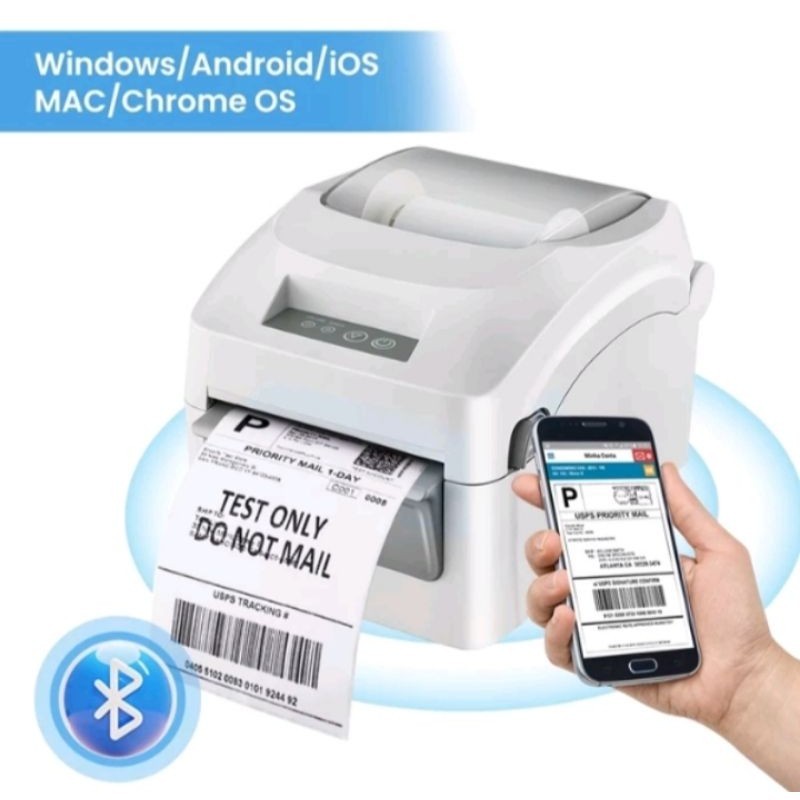 Jual PRINTER THERMAL WAYBILL PRINTER USB+BLUETOOTH | Shopee Indonesia