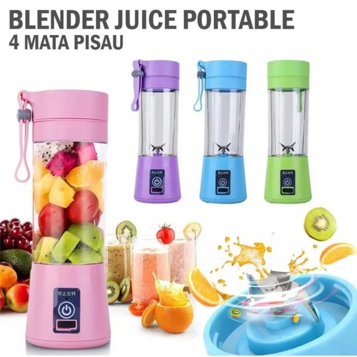 Jual Juice Cup Blender Mini Portable/USB Blender Juicer/Alat Pembuat ...
