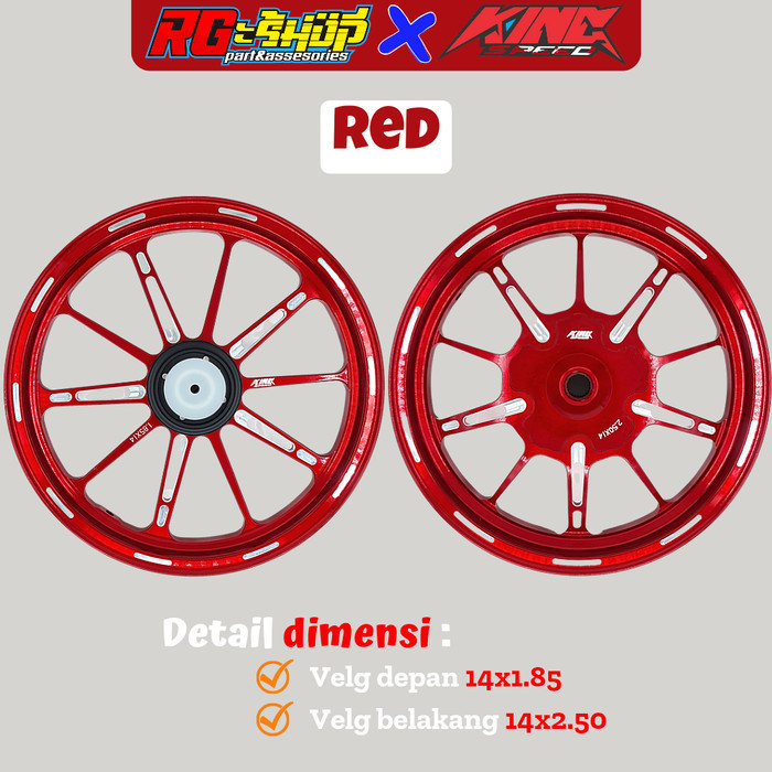 Jual velg almunium cnc king speed Vario 125 150 PCX CBU original ...