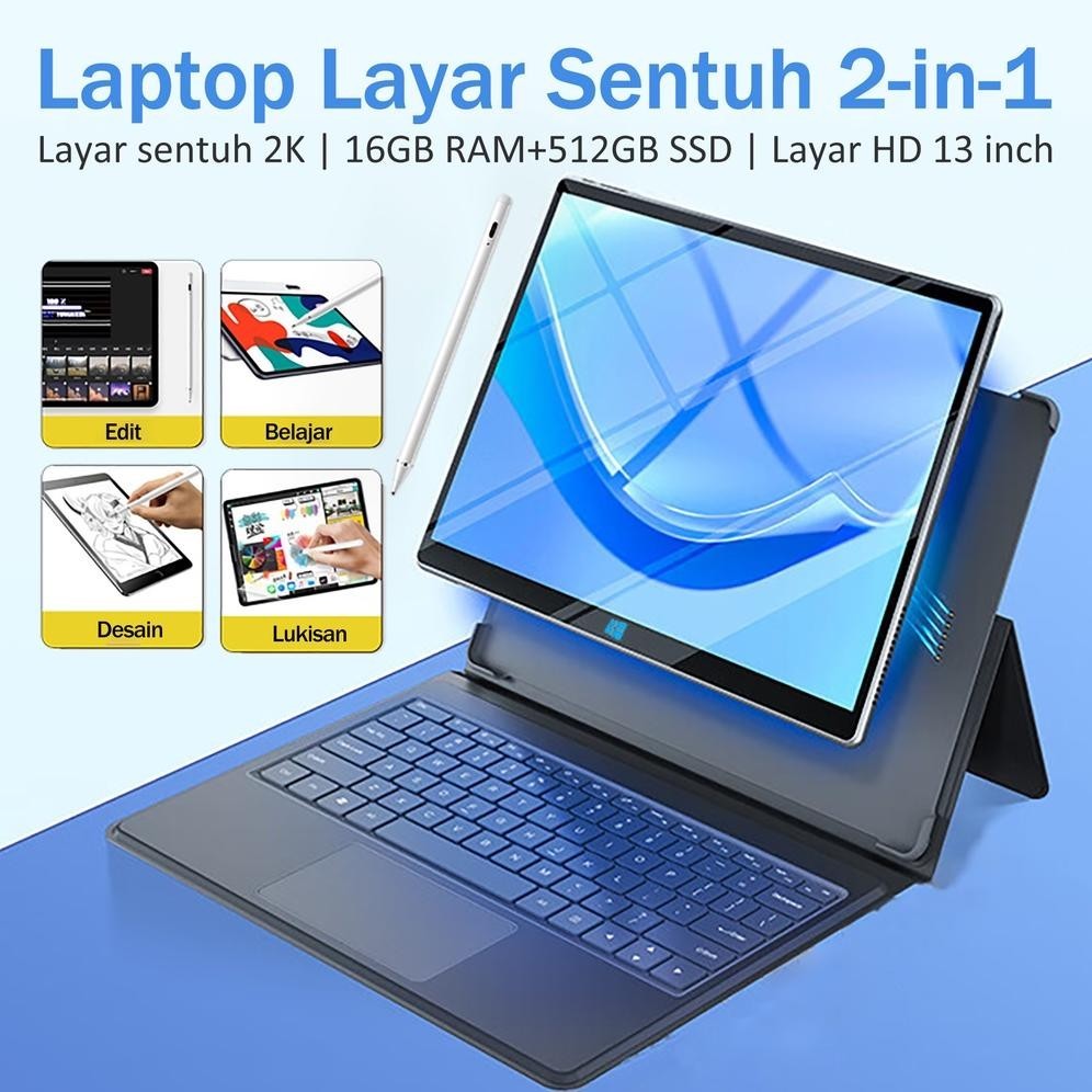 Jual YANG BARUUU [READY STOCK]LAPTOP 2-IN-1 13 INCI N5095 RAM 16GB ...