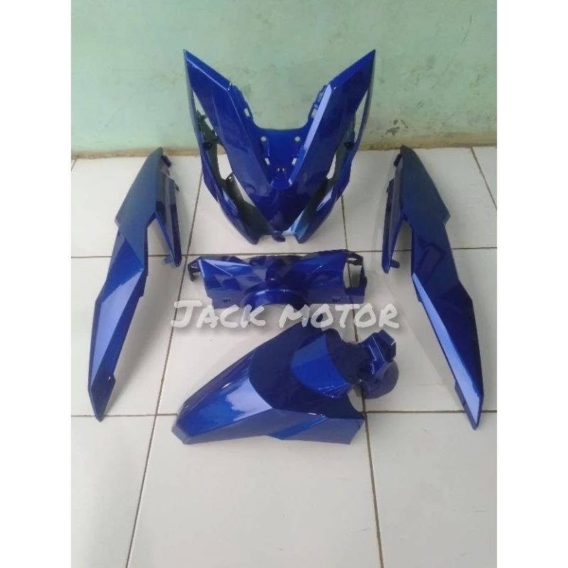 Jual full body halus Honda beat new eco warna biru candy custom ...