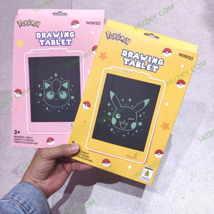 Jual MINISO x POKEMON Colorful Dr Tablet PIKACHU JIGGLYPUFF | Shopee ...
