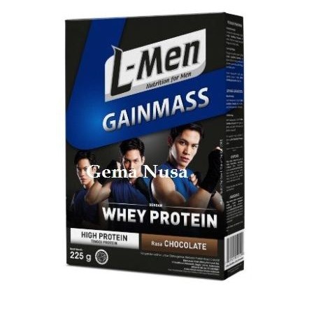 Jual Susu High Protein | L-Men Gain Mass Whey Protein Chocolate 225 LJ ...