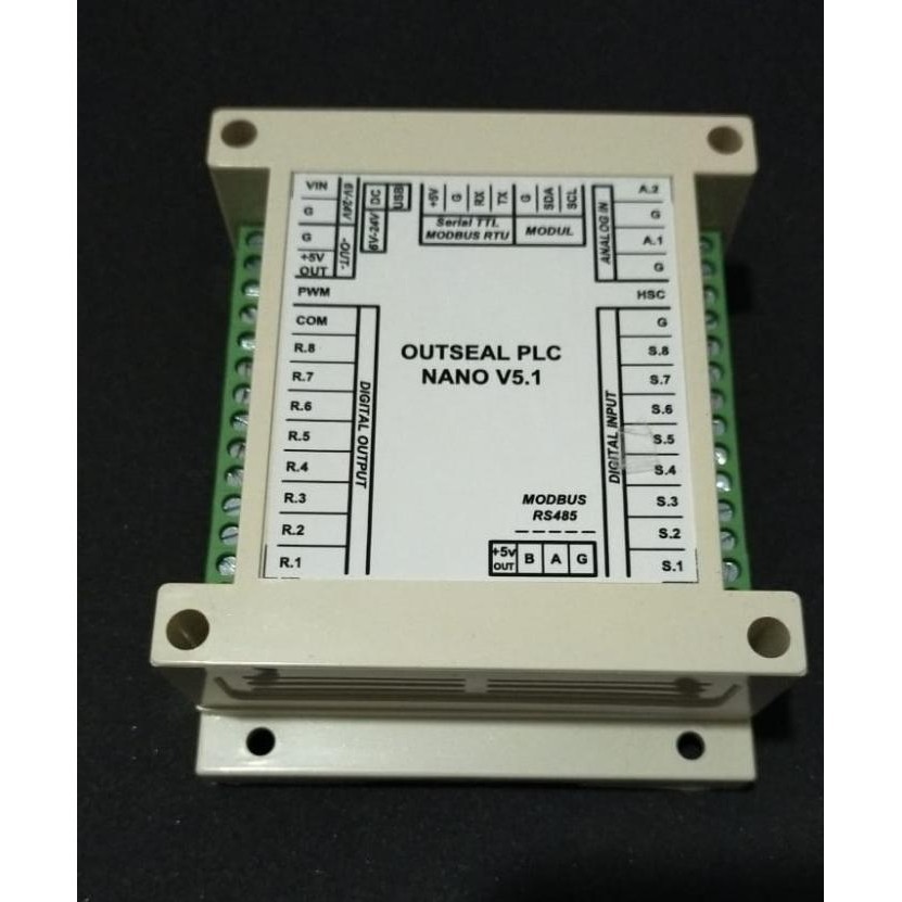 Jual Plc Programmable Controller Outseal Nano V.51 Support Rs485, Rs232 ...