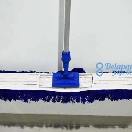 Jual Pel Lobi 60Cm Akrilik Biru/ Dust Mop Akrilik/ Pel Lobi Komplit 60Cm | Shopee Indonesia