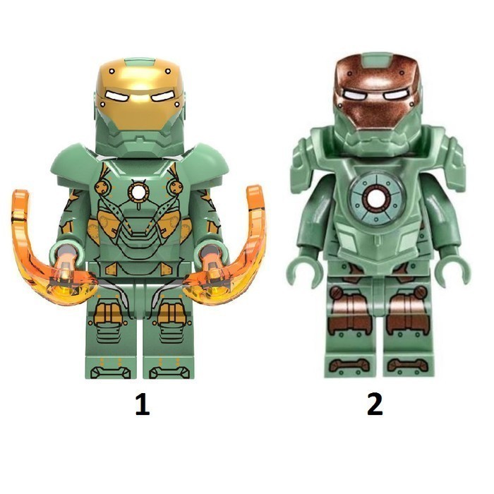 Jual Marvel Ironman Iron Man Scuba MK37 MK Mark 37 Minifigure Lego ...