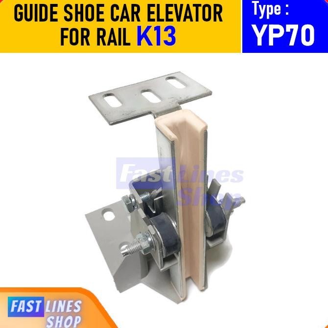 Jual Guide Shoe Car Elevator Lift Rail K13 Sliding Shoe Sangkar Type ...