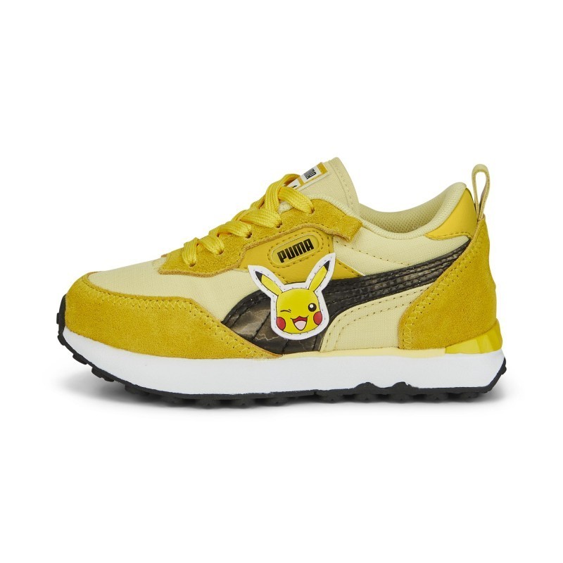 Jual Puma Rider Fv Pikachu Ps Puma White 38781501 - Sepatu Anak (Kuning ...