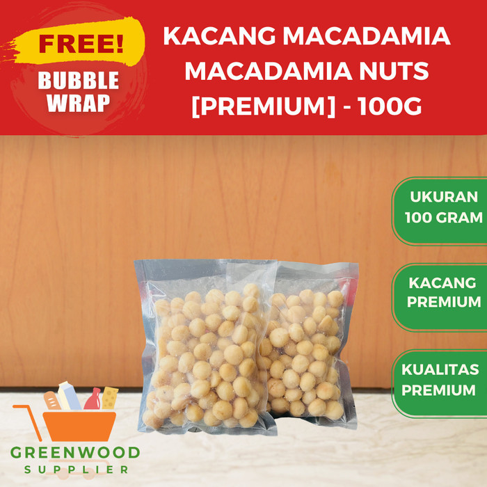 Jual Brom [Premium] Macadamia Nut / Kacang Macadamia - 100 Gram | Shopee Indonesia