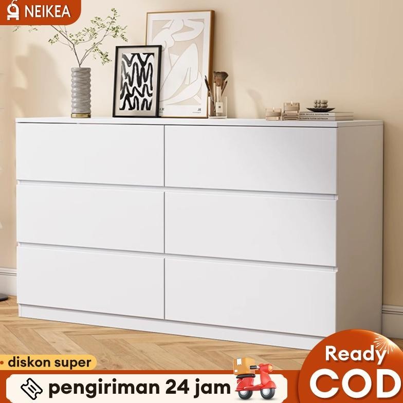 Jual Lemari Laci Kayu Laci Susun 6 Laci -- 3 Tingka Pintu lemari ...