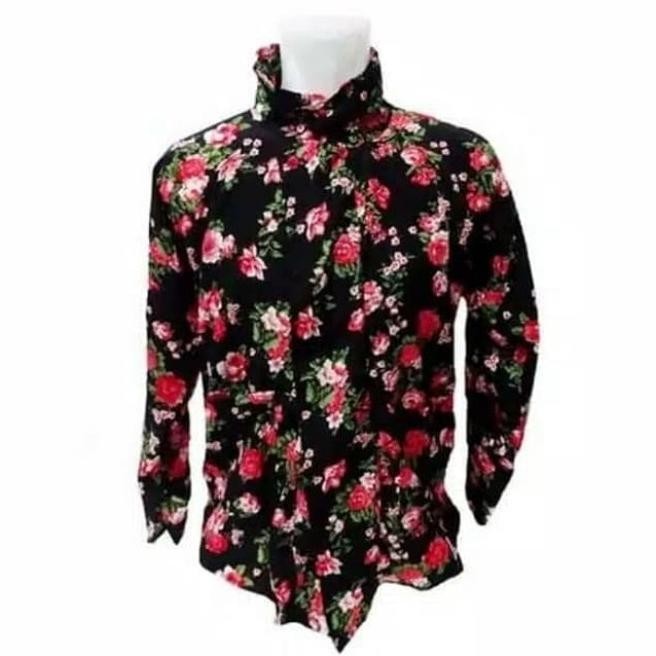 Jual baju/seragam Surjan kembang/bunga cowo/pria adat jawa solo jogja ...