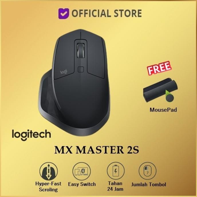 Jual Logitech MX Master 2S / Logitech mouse Wireless mouse Bluetooh | Shopee Indonesia