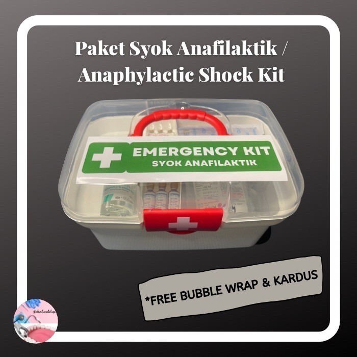 Jual Ready Paket Syok Anafilaktik Anafilaksis Anaphylactic Anaphylaxis ...