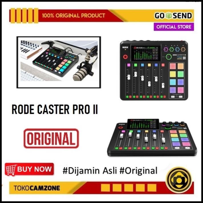 Jual Rode Caster Pro Ii Rodecaster Pro 2 Podcast Production Studio ...