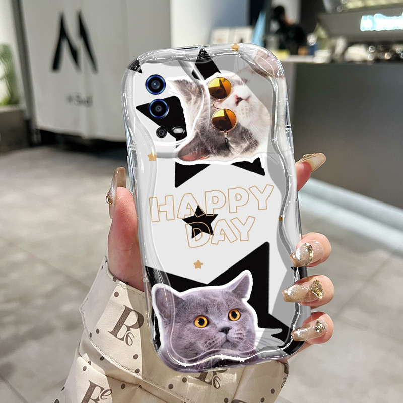 Jual Casing Hp Untuk OPPO A55 4G Case Casing Softcase pola kucing ...